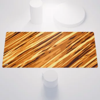 Fast AF - Orange Desk Mat - Pop Desk Mats