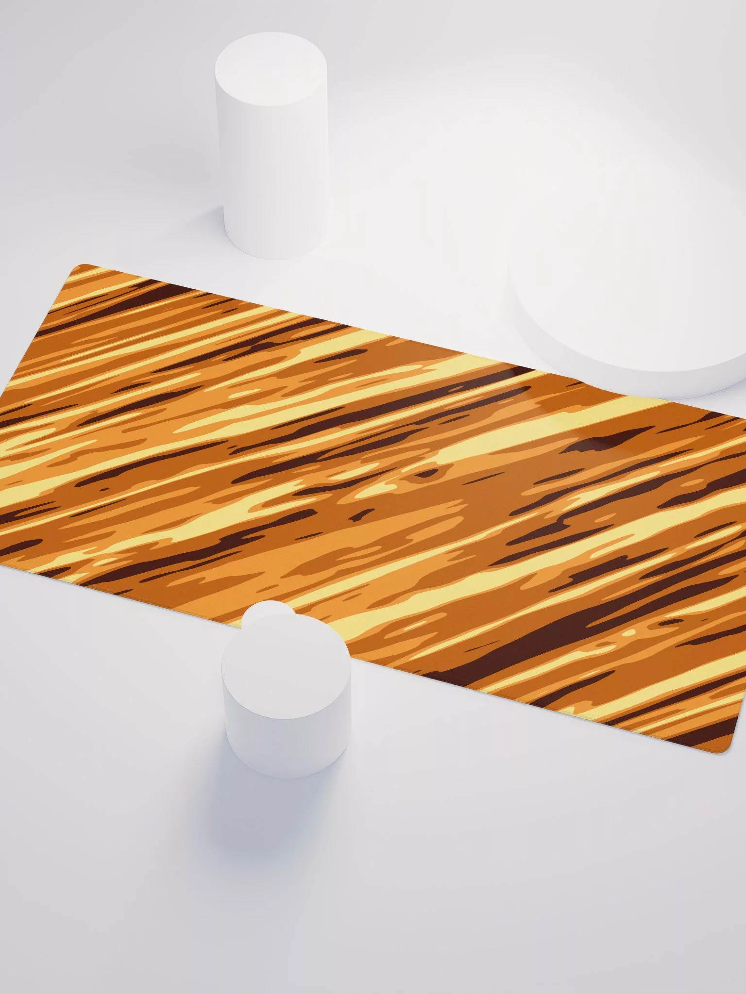 Fast AF - Orange Desk Mat - Pop Desk Mats