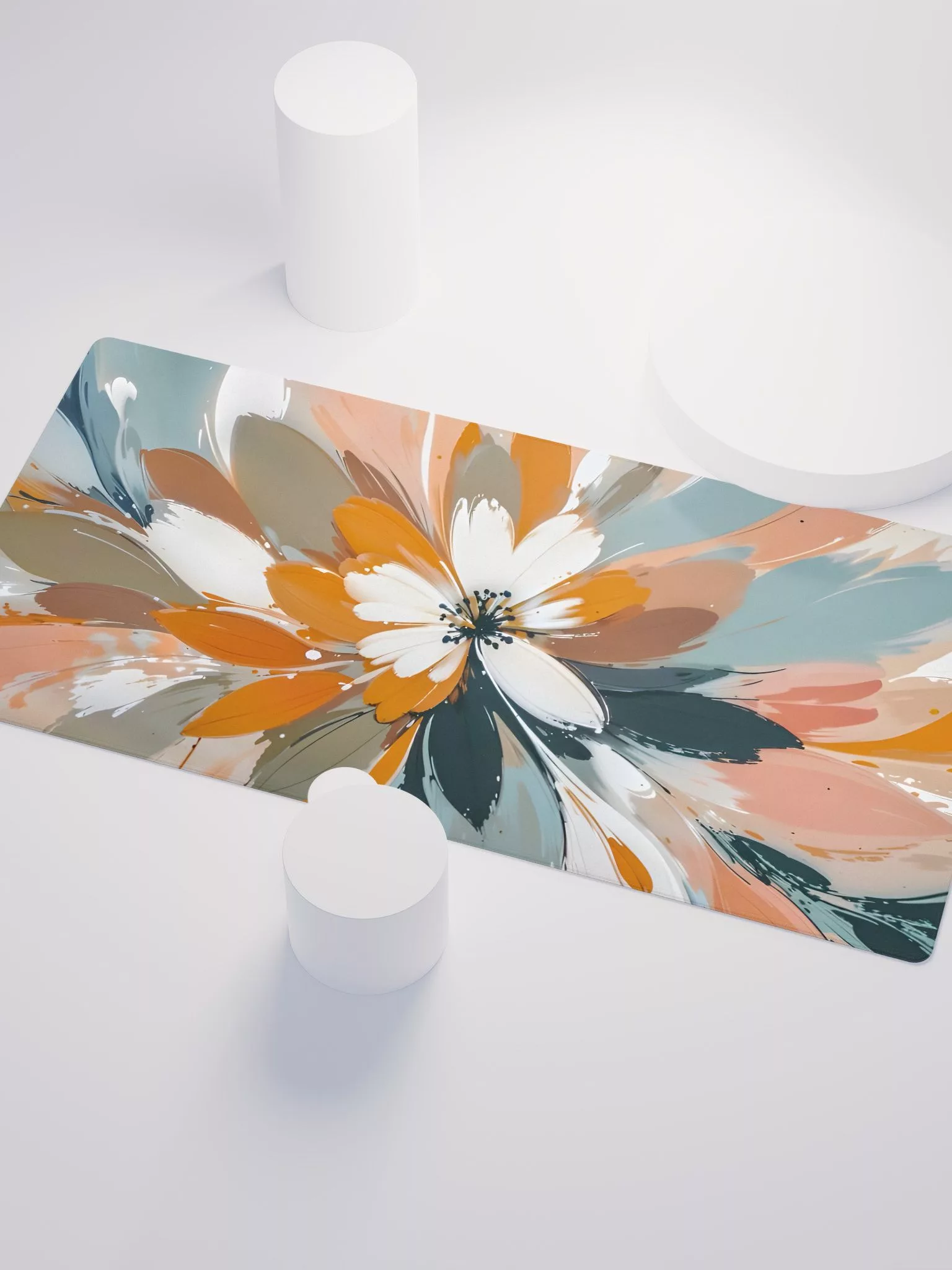 Floral Burst Desk Mat - Pop Desk Mats