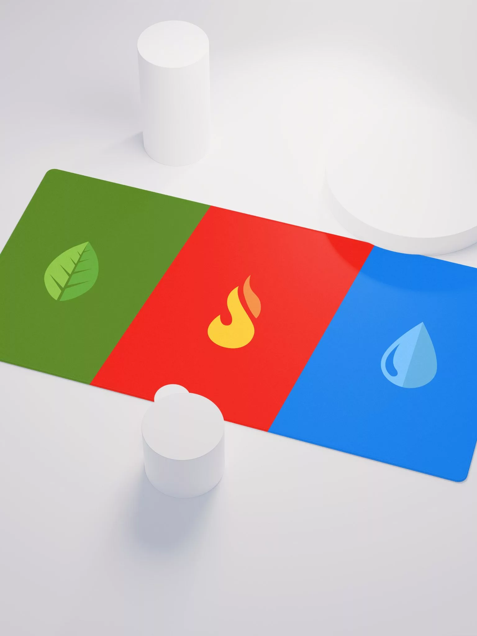 Pokemon Starter Type Desk Mat - Pop Desk Mats