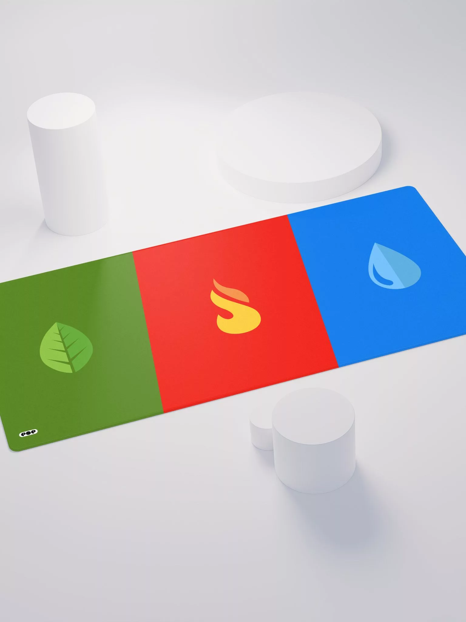 Pokemon Starter Type Desk Mat - Pop Desk Mats