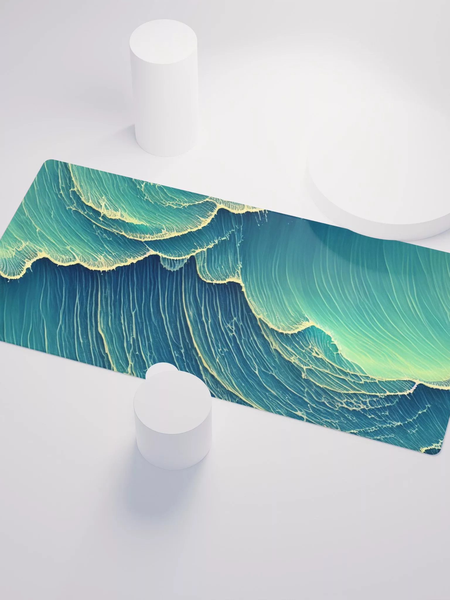Under The Wave Desk Mat - Pop Desk Mats