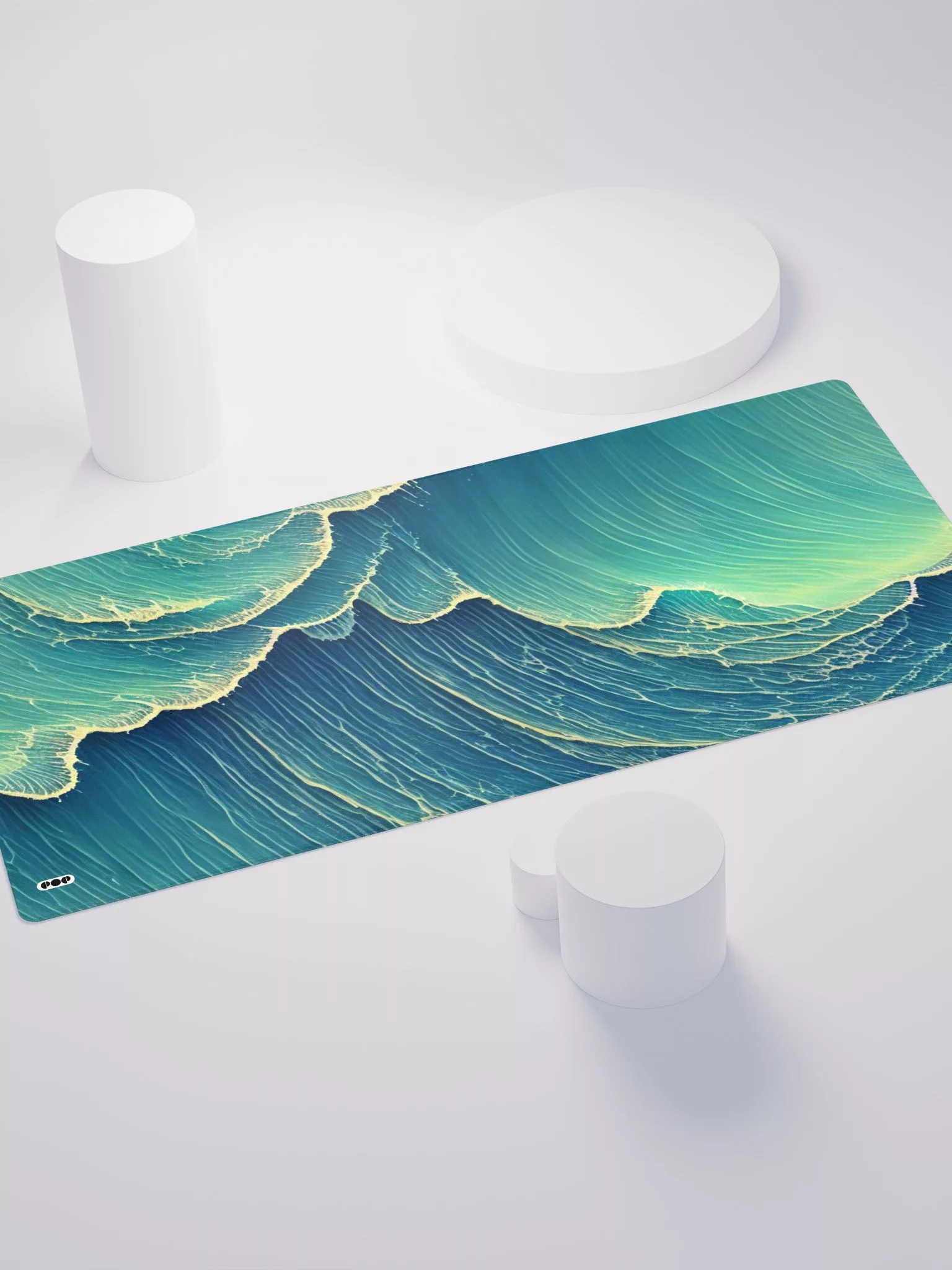 Under The Wave Desk Mat - Pop Desk Mats